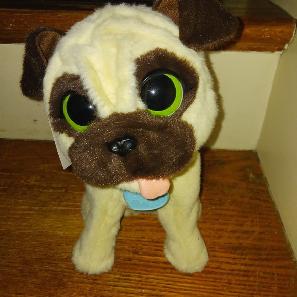 Fur Real Pets | Toys | Fur Real Small Pug Animated Realistic Dog ...